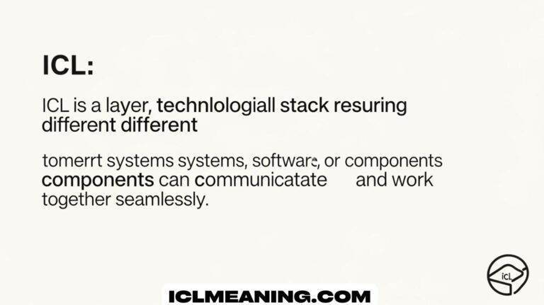 ICL Meaning: Understanding the Acronym and Its Usage