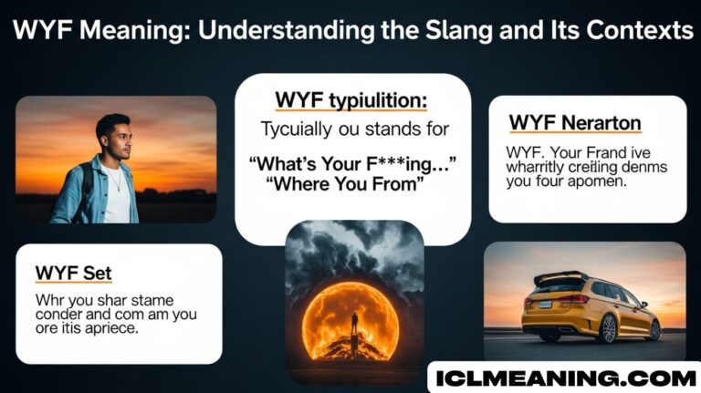 WYF Meaning: Understanding the Slang and Its Contexts