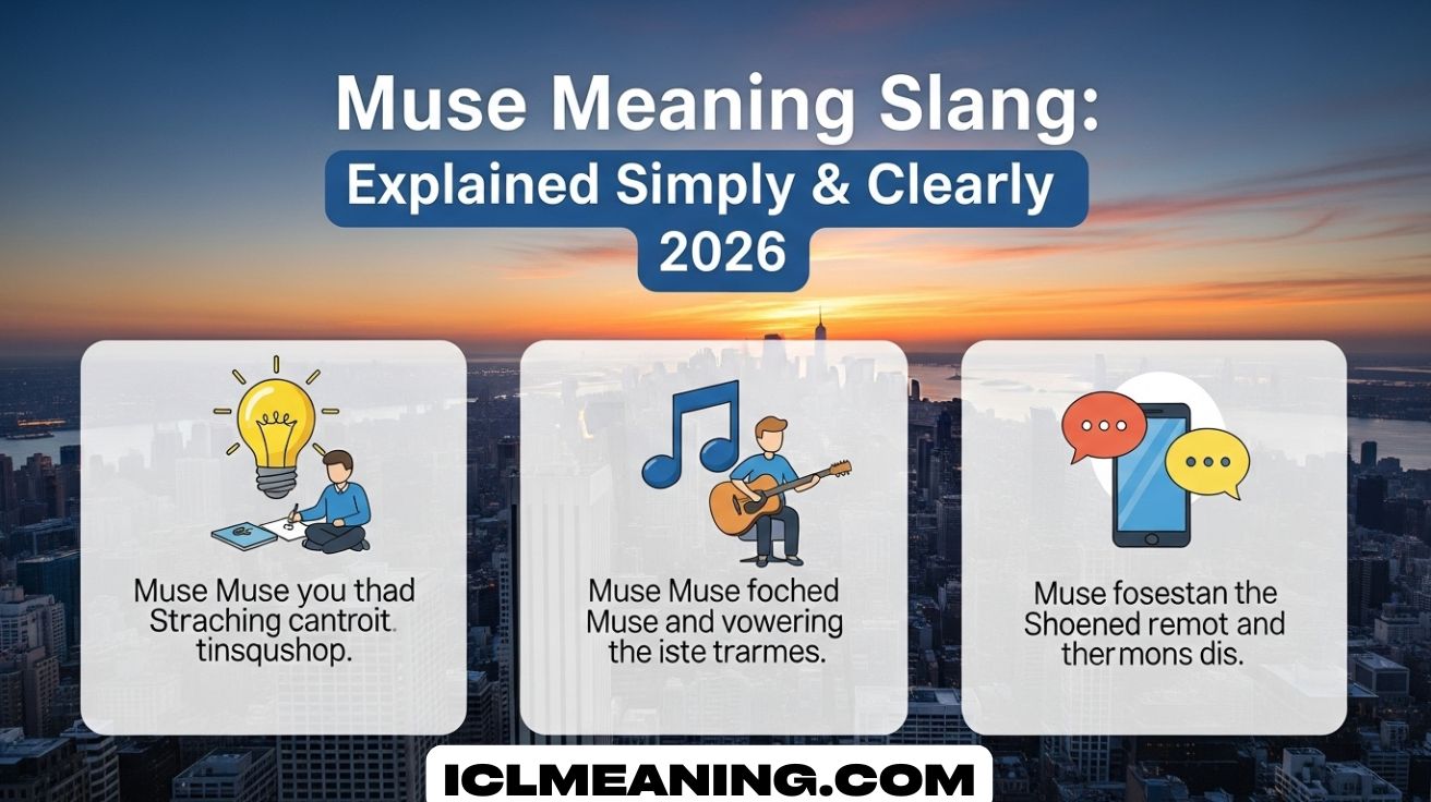 Muse Meaning Slang: Explained Simply & Clearly 2026